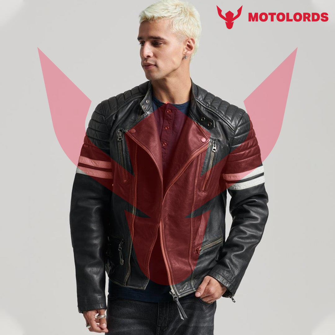 Black racing leather jacket 2024 – Motorcycle Riding Custom Leather Apparel