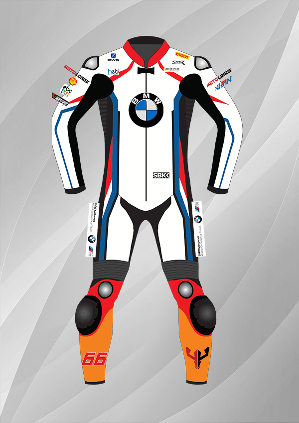 Tom Sykes BMW World SBK 2020 Leather Racing Suit – BMW MotoGP ...